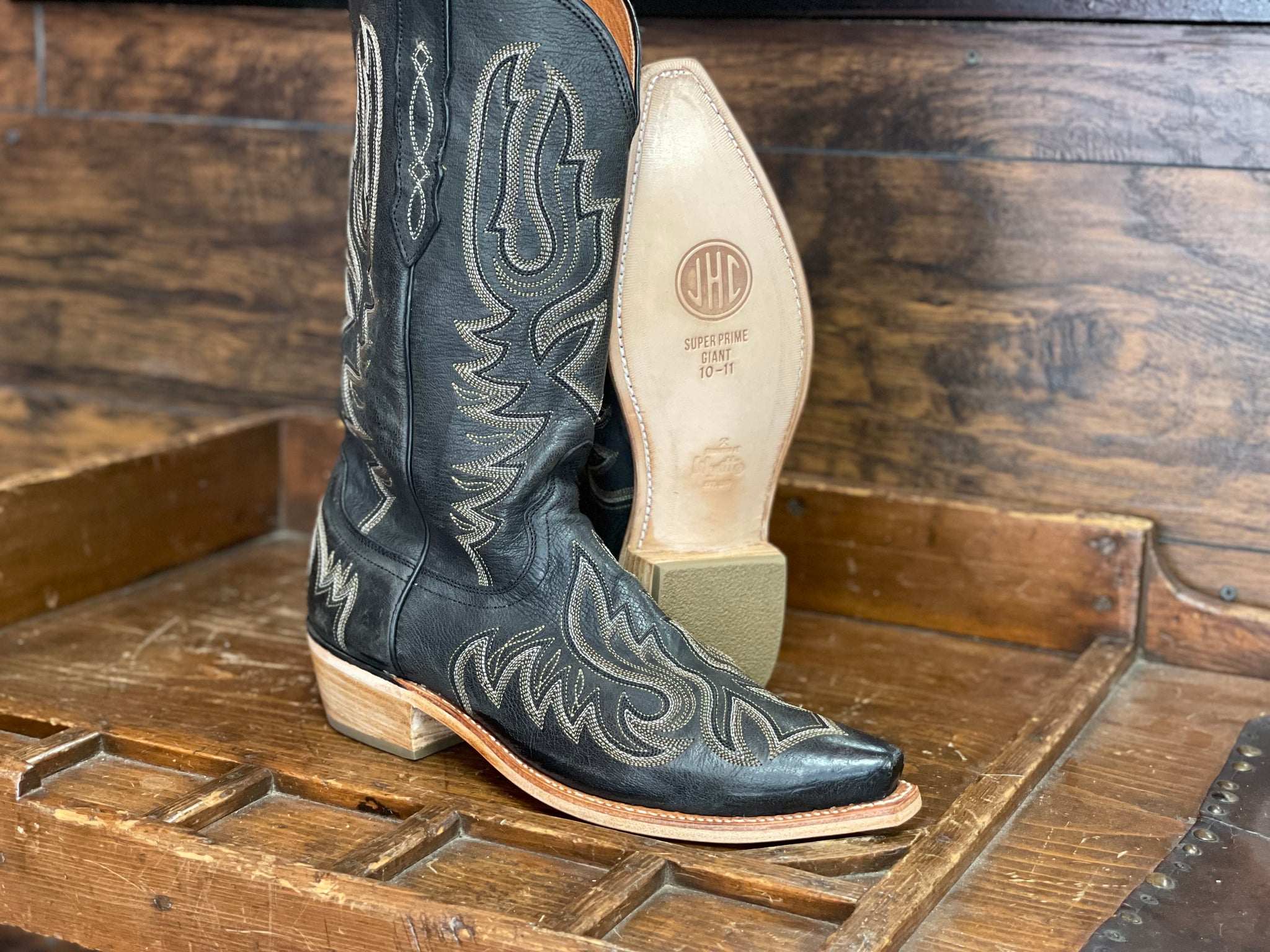 THE STANDARD COWBOY BOOTS FULL SOLES AND HEELS – Wyatt & Dad Cobbler Co.